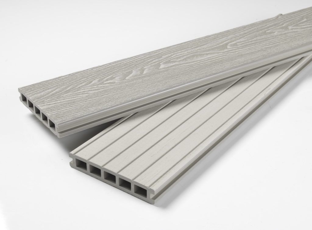 Composite Deck Board – Ash White 25 x 150 x 3.6m